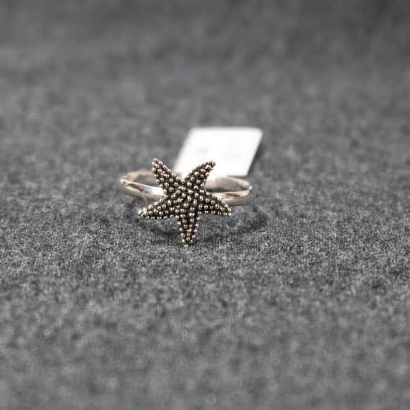 Sterling | Jewelry | 925 Sterling Silver Starfish Ring | Poshmark